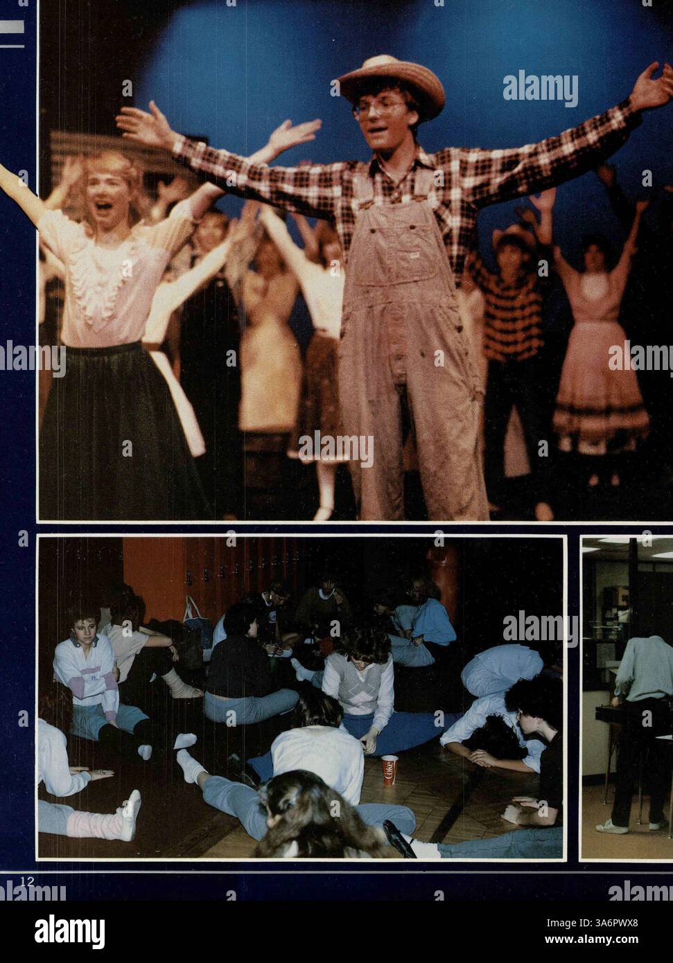 The 1985 Hopkins High Yearbook, 'Regalia,' covers the entire academic ...