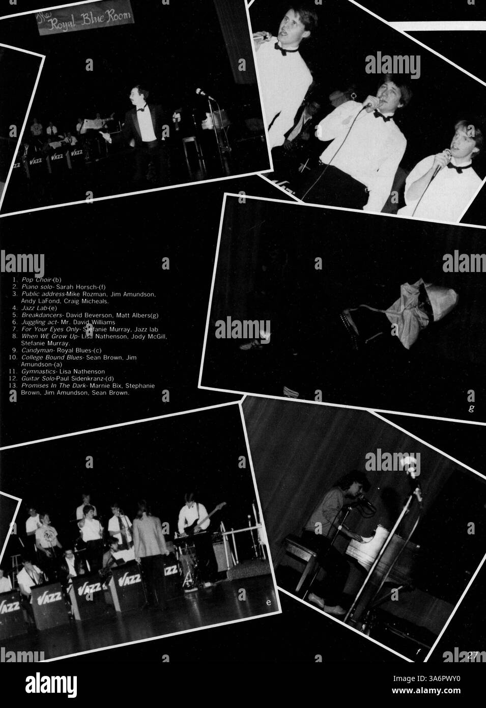 The 1985 edition of the 'Regalia' yearbook from Hopkins High School ...