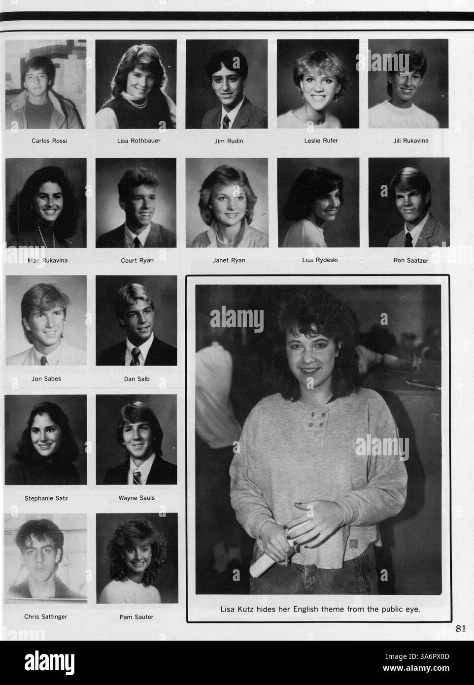 The 'Regalia 1985' yearbook from Hopkins High School covers the 1984-1985 school year, featuring ...