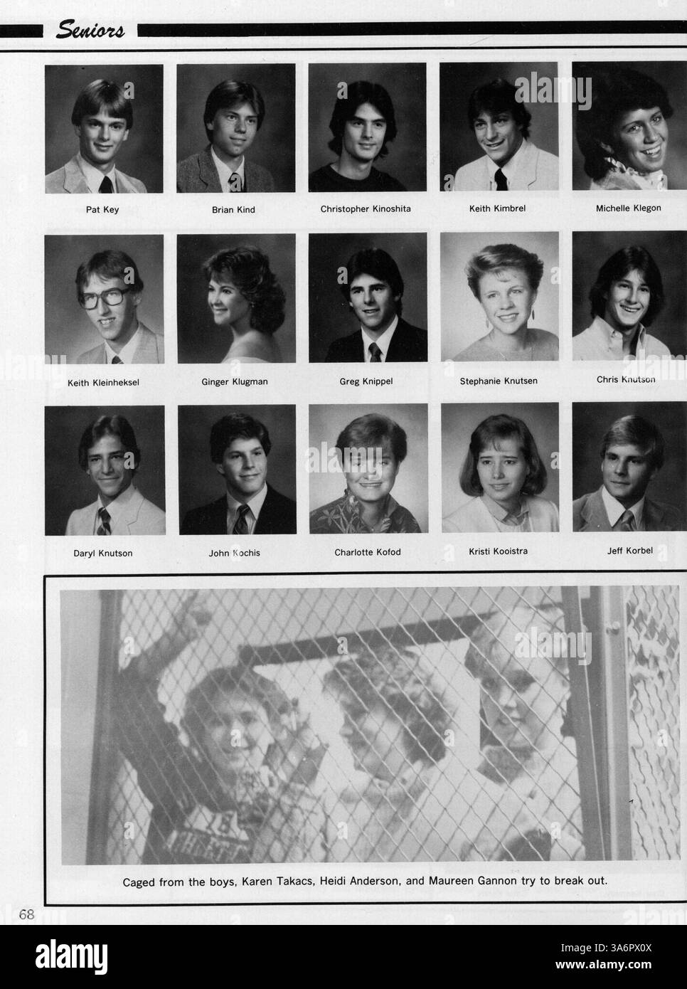 Hopkins High School's 'Regalia 1985' yearbook commemorates the 1984 ...
