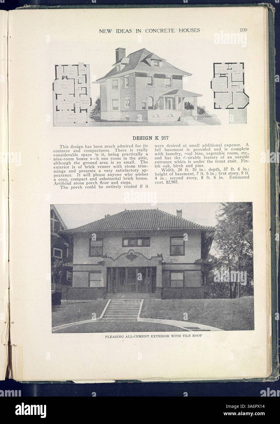 Concrete Block Homes Floor Plans 1950s Concrete Block Homes