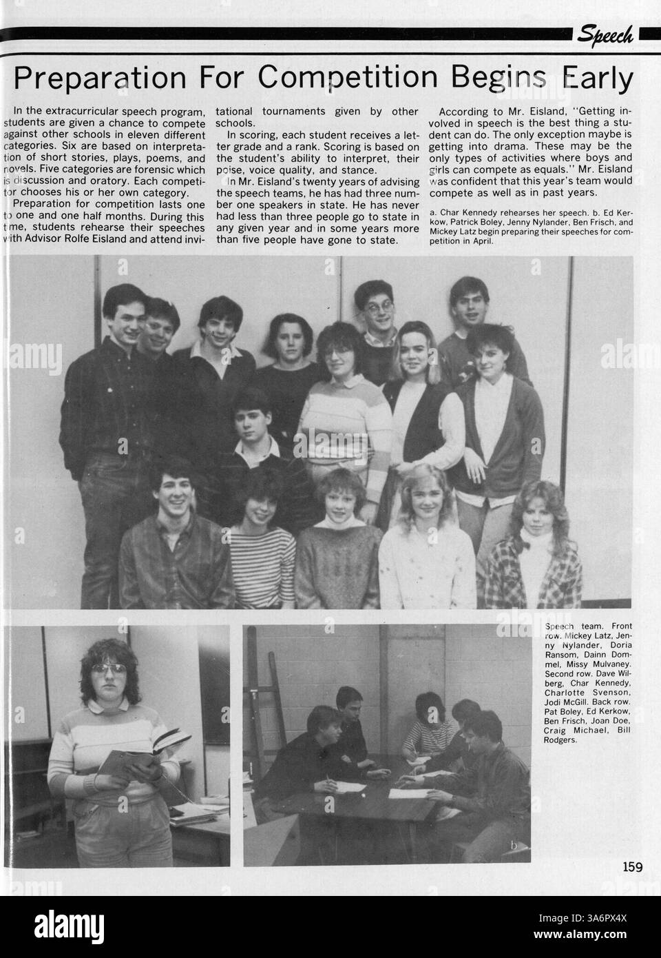 This 1985 yearbook from Hopkins High documents the students, athletic ...