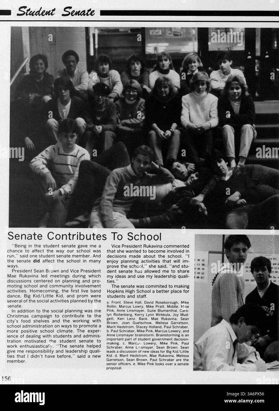 Hopkins High's 'Regalia 1985' captures the highlights of the 1984-1985 ...