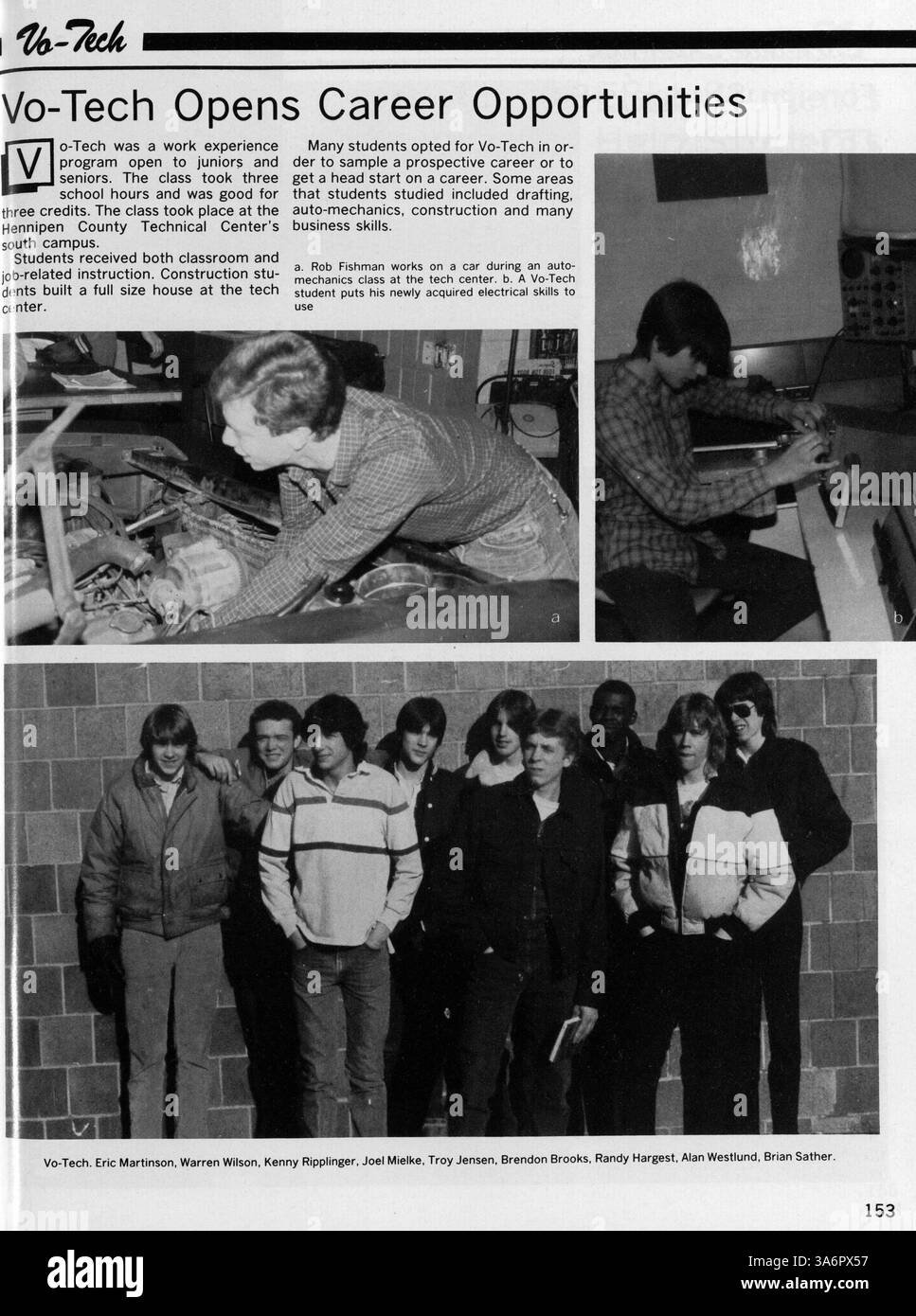 Hopkins High Yearbook 'Regalia 1985' includes student portraits ...