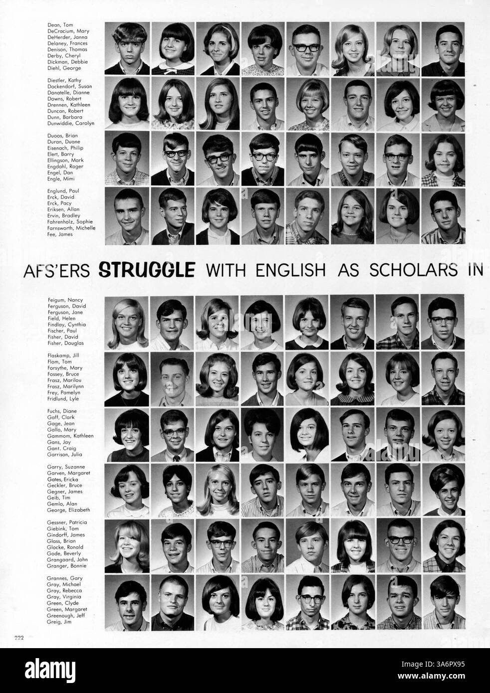 The 1966 yearbook from edina morningside high school includes ph hi-res stock photography and ...