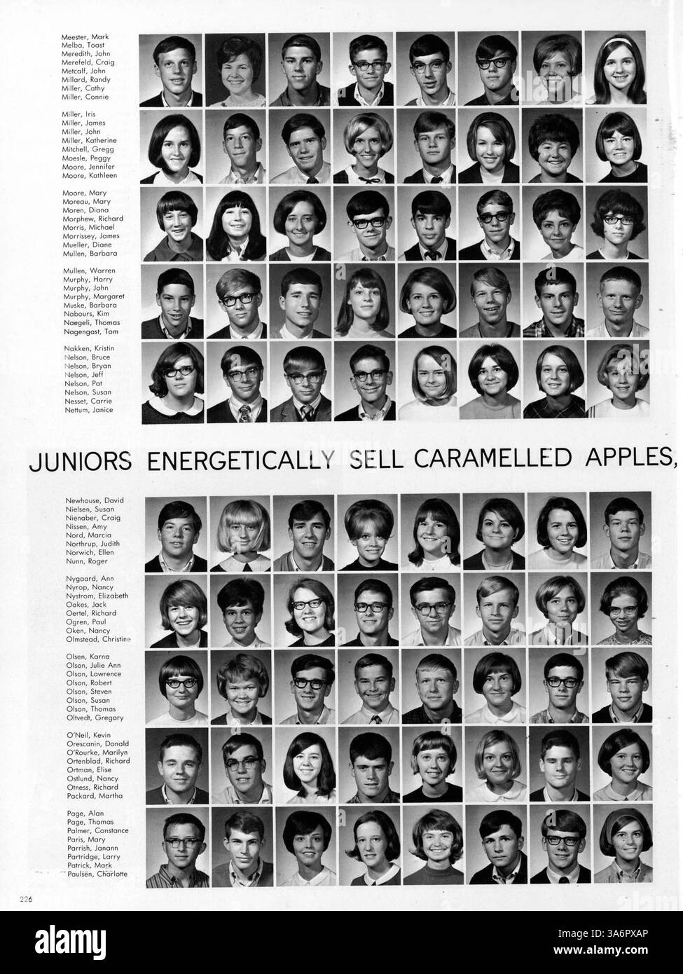 The Edina-Morningside High School yearbook from 1966 documents the students, educators, sports ...