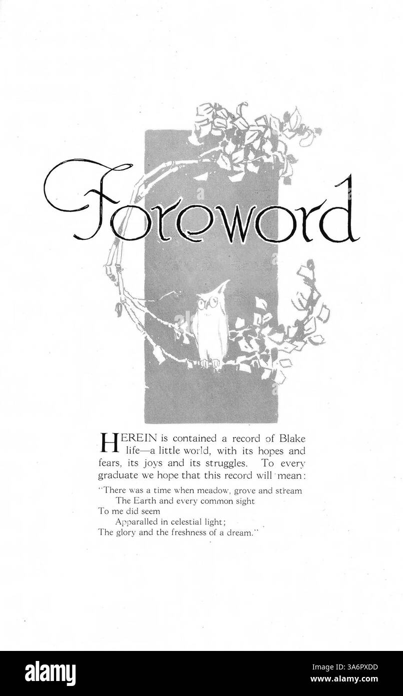 The 'Callopan' yearbook from Blake School in 1917 showcases the events ...