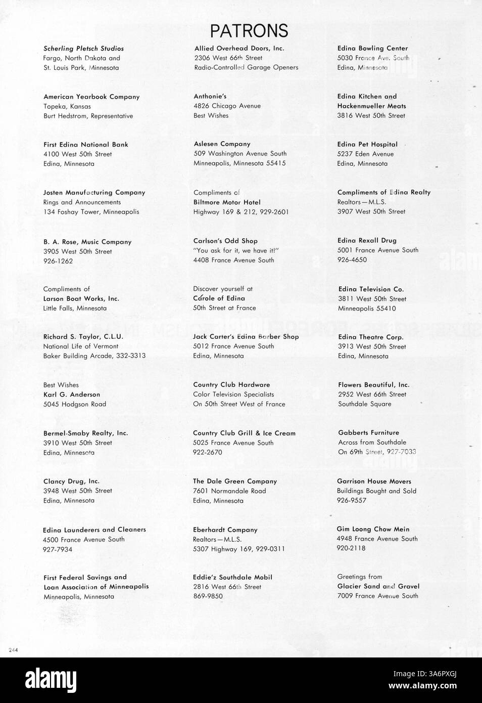 The 1966 yearbook from Edina-Morningside High School documents the activities of the 1965-1966 ...