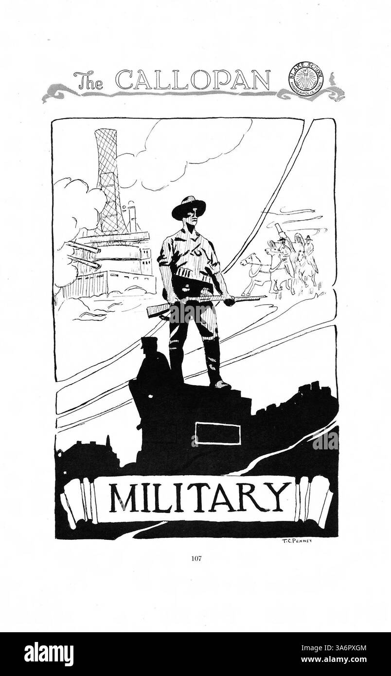 'The Callopan' yearbook from 1917 highlights the achievements of Blake ...