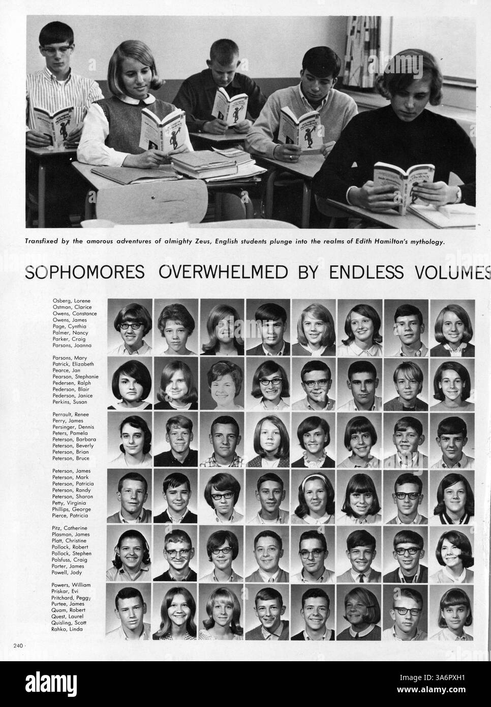 This 1966 yearbook from Edina-Morningside High School features a detailed record of the students ...