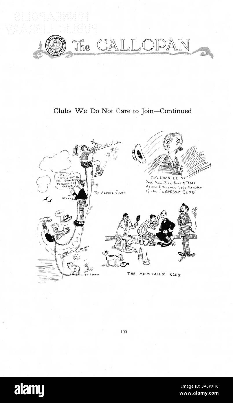 Blake school yearbook Cut Out Stock Images & Pictures - Alamy