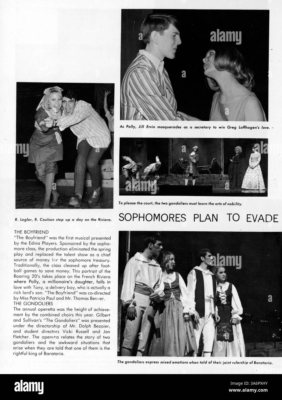 The Edina-Morningside High Yearbook for 1966 documents the school year's key activities ...