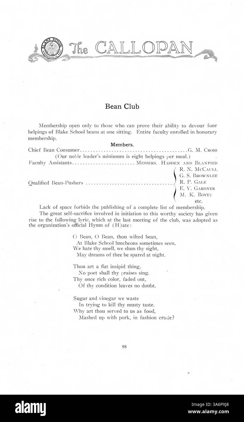 Blake school yearbook Cut Out Stock Images & Pictures - Alamy