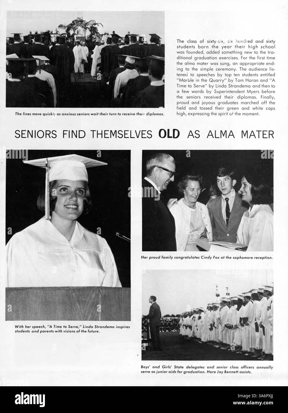 This 1966 yearbook from Edina-Morningside High School provides a visual and written record of ...