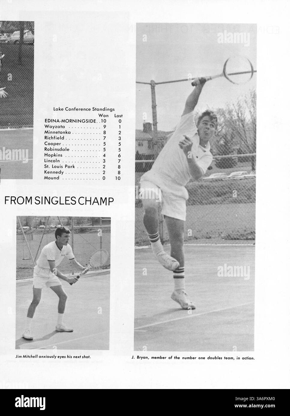 The 1966 Edina-Morningside High Yearbook captures highlights from the 1965-1966 school year ...