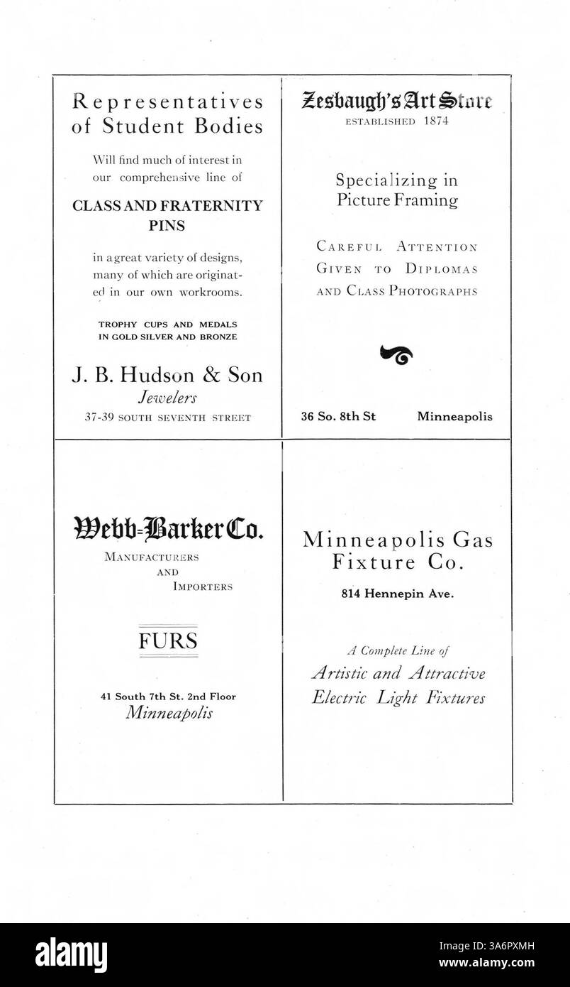 Yearbook from 1917 highlights the achievements of blake students hi-res ...