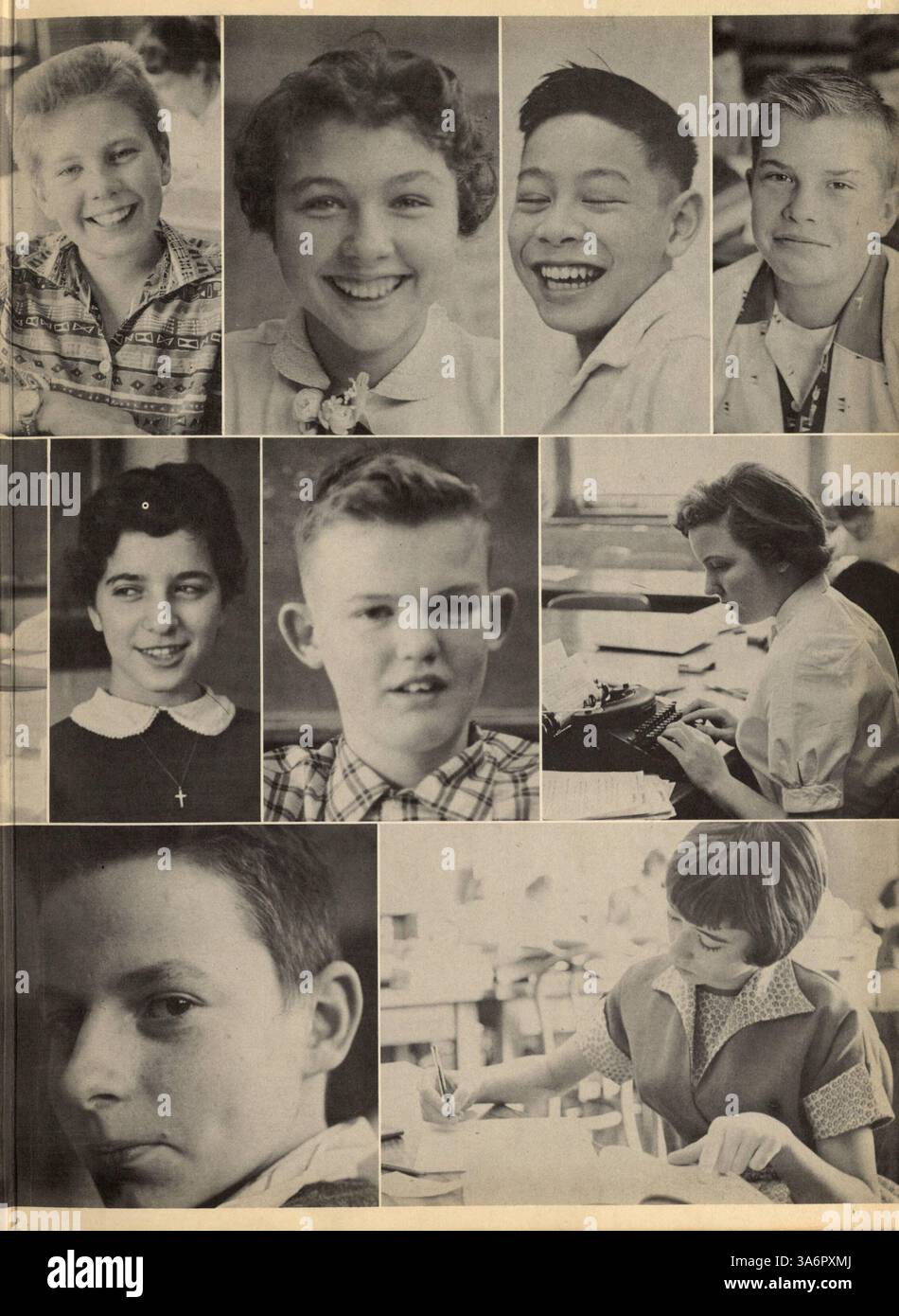 This 1957 edition of Marshall High School's 'Cardinal' yearbook ...