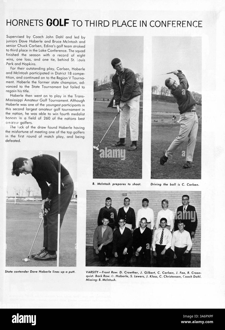 The 1966 edina morningside high yearbook captures the essence of hi-res stock photography and ...