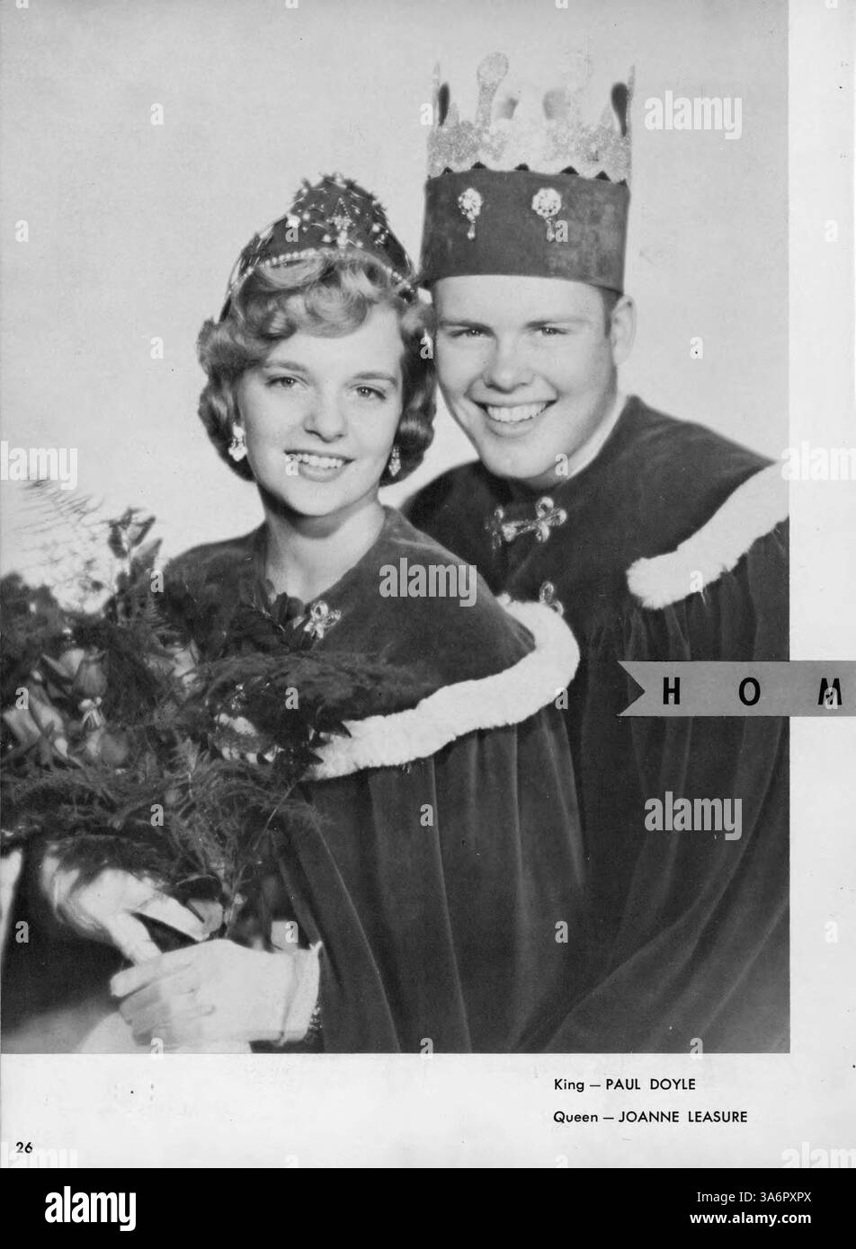 1957 yearbook from marshall high school captures the student experience ...