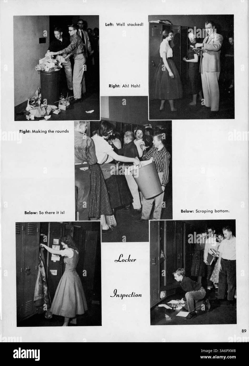 Yearbook from marshall high school documents the schools activities hi-res stock photography and ...