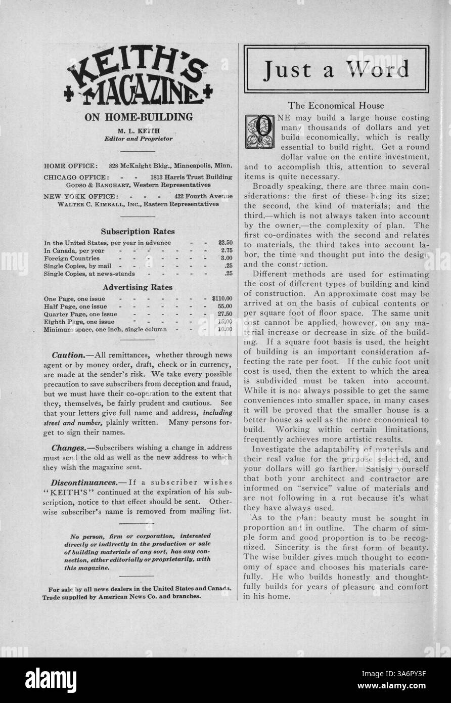 Features twelve monthly editions showcasing house designs with floor ...