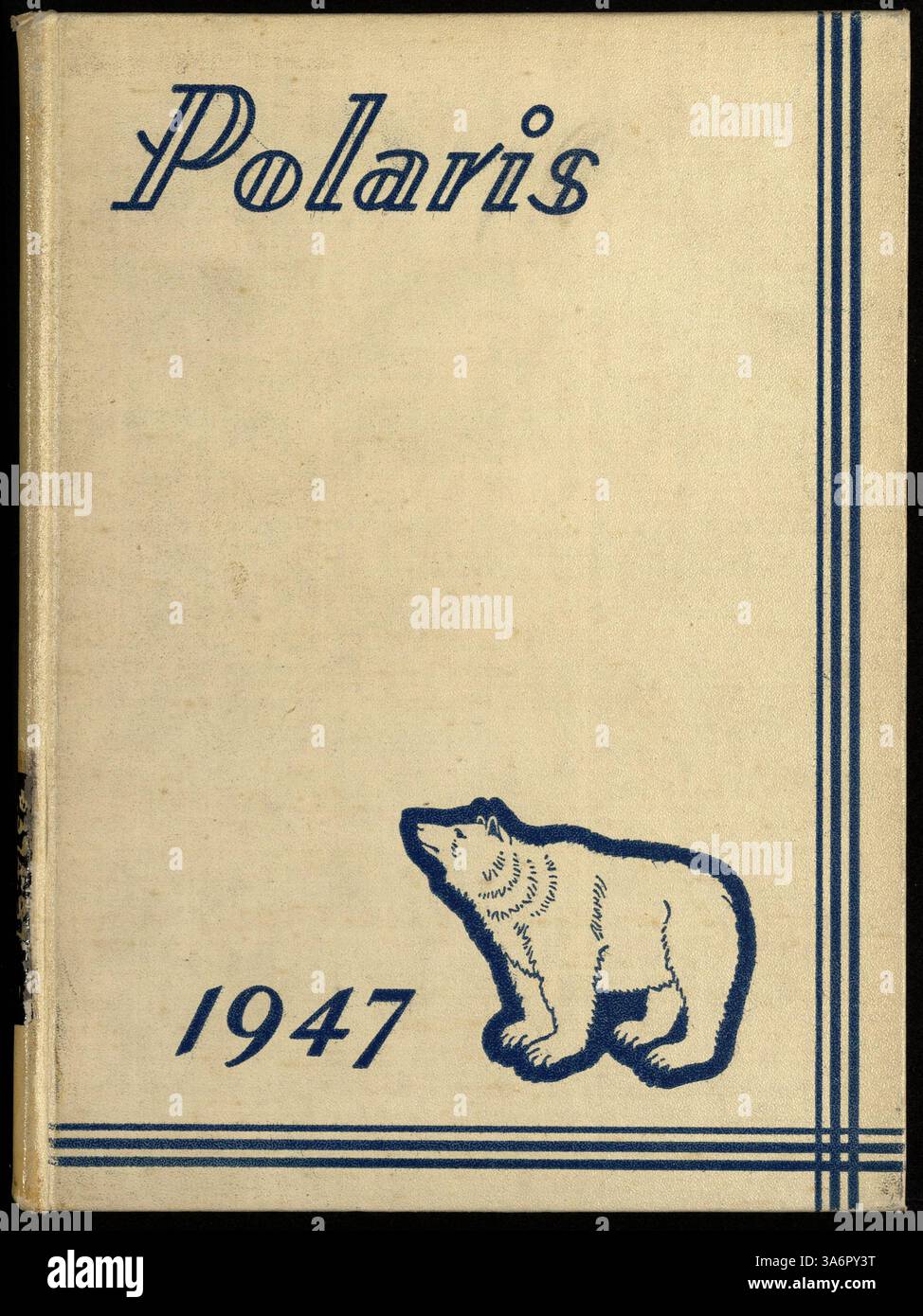 The 1947 North High Yearbook, Polaris, documents the students, teachers, clubs, athletics, and ...