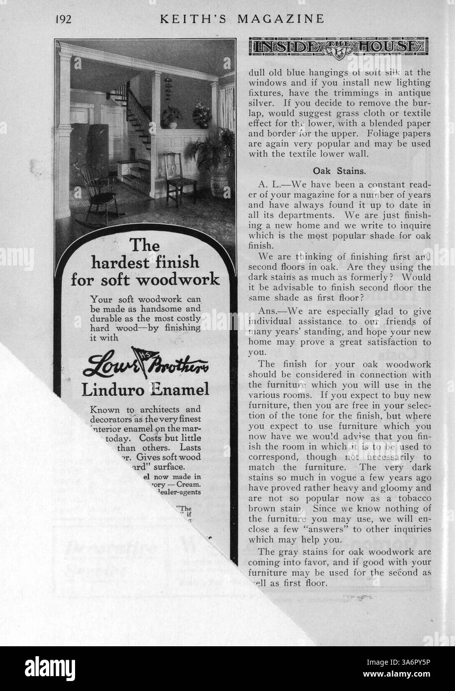 Keith's Magazine, published by architect Max L. Keith, features house ...