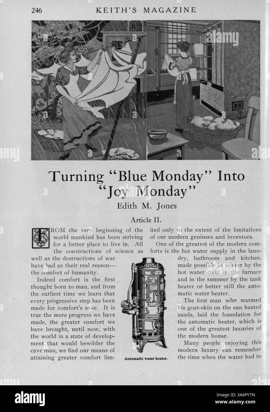 This early 20th century magazine by max l keith showcases house hi-res ...