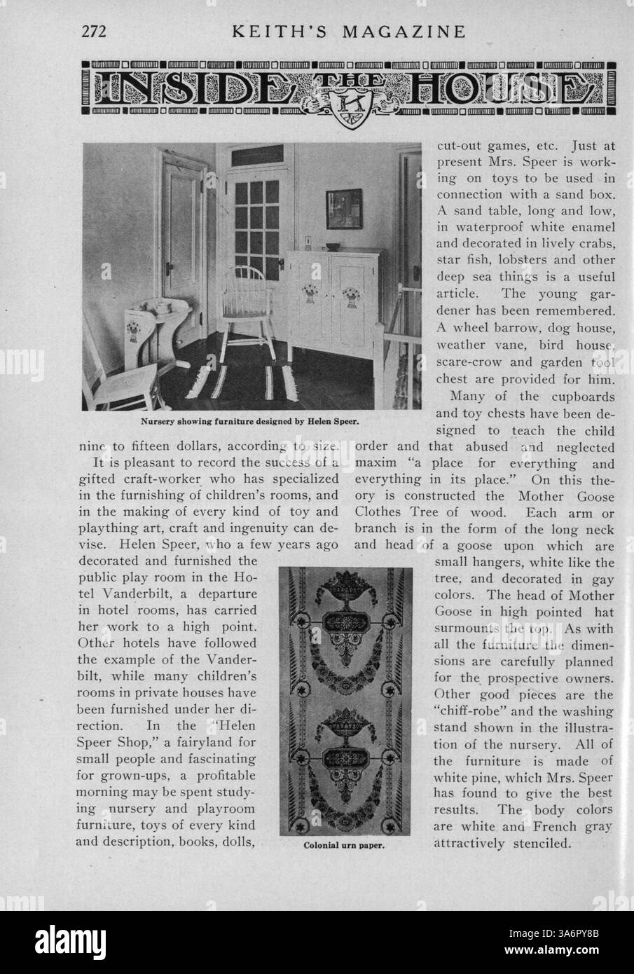 Keith's Magazine, issued monthly in 1917 by architect Max L. Keith ...