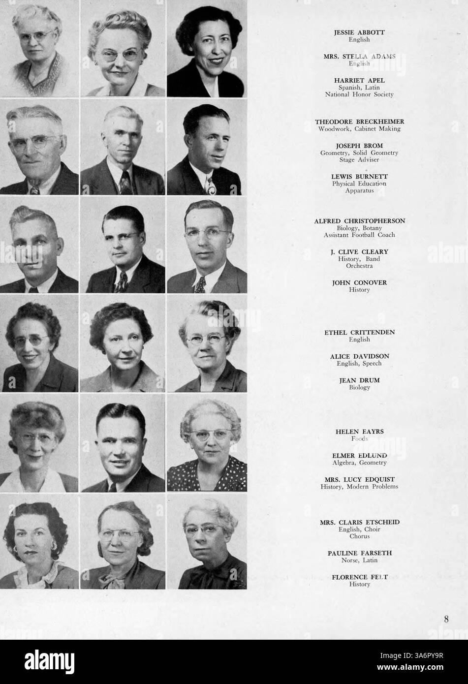 The polaris yearbook from 1947 documents student achievements hi-res ...