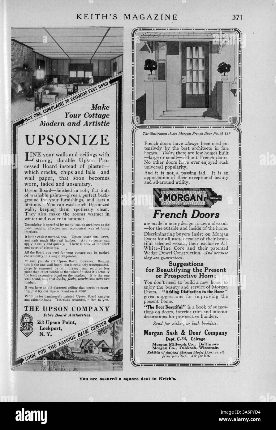 Featured twelve monthly issues in 1917 it showcased floor plans hi-res ...