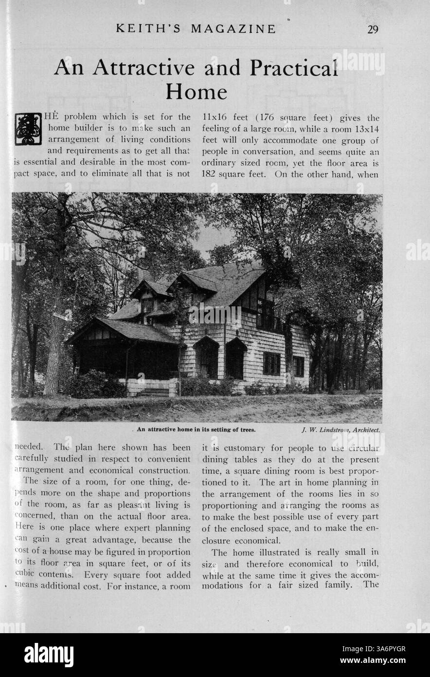 Keith's Magazine, founded by architect Max L. Keith in 1917, features ...