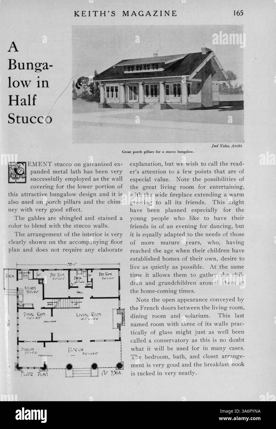 Keiths magazine focuses on home building with house plans hi-res stock ...