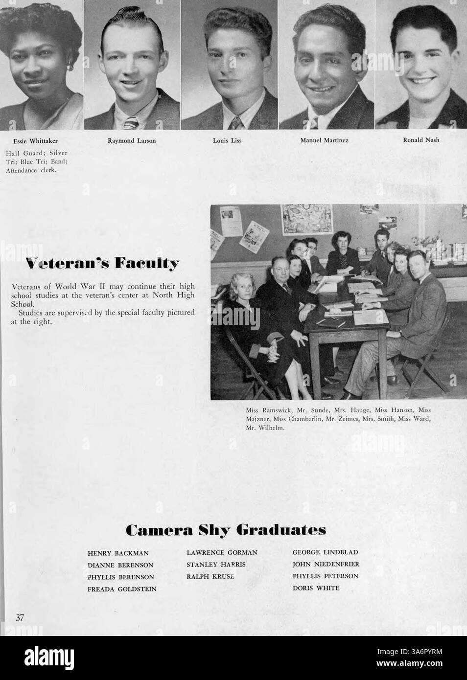 This 1947 North High Yearbook, Polaris, offers a historical look at ...