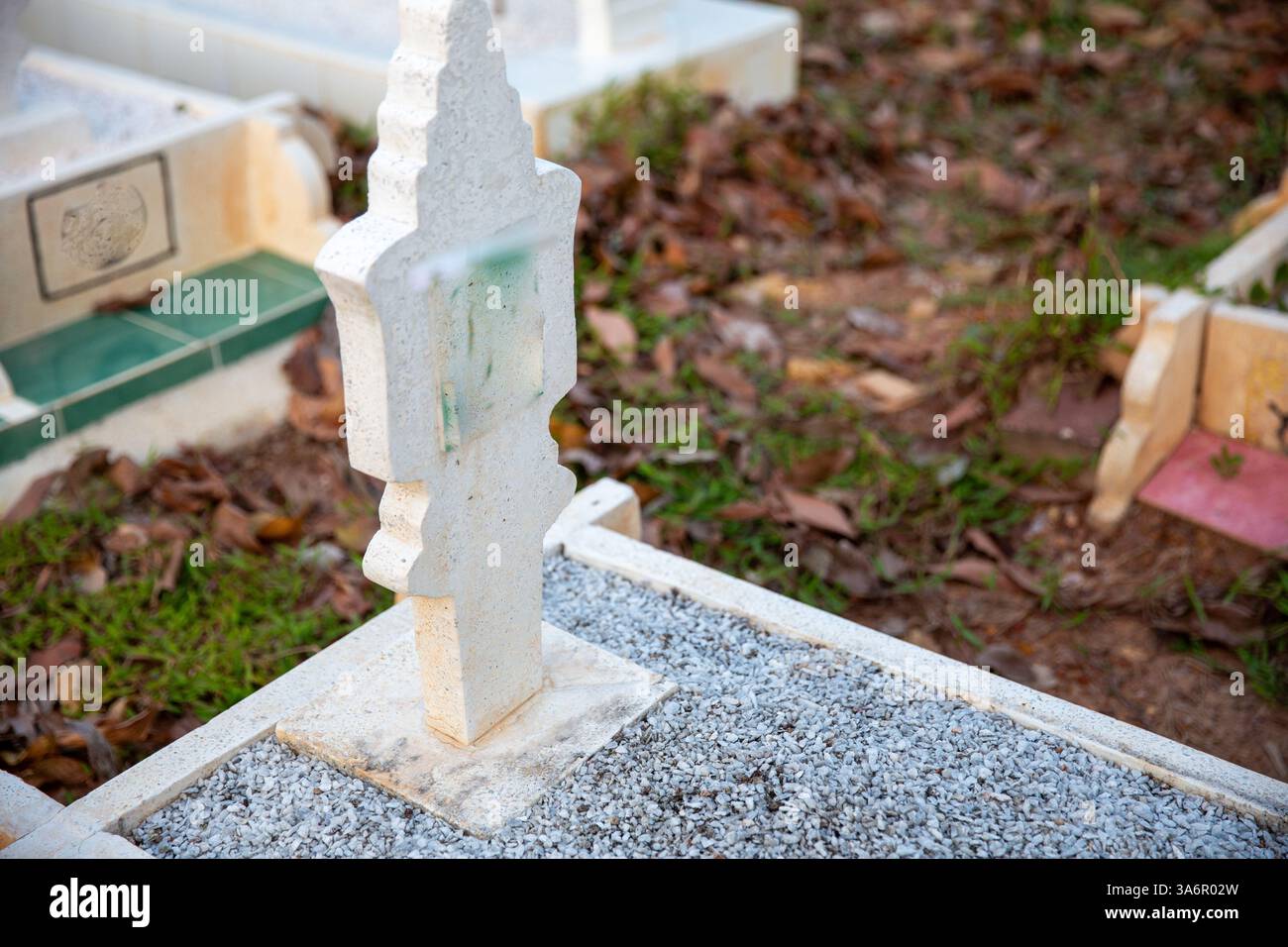 Traditional Common Burial Ground in Malaysia Stock Photo - Alamy