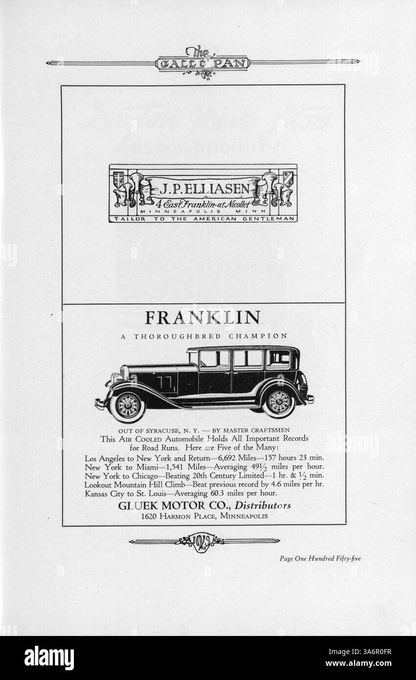 Blake School’s 1929 'Call-O'-Pan' yearbook documents key moments from ...