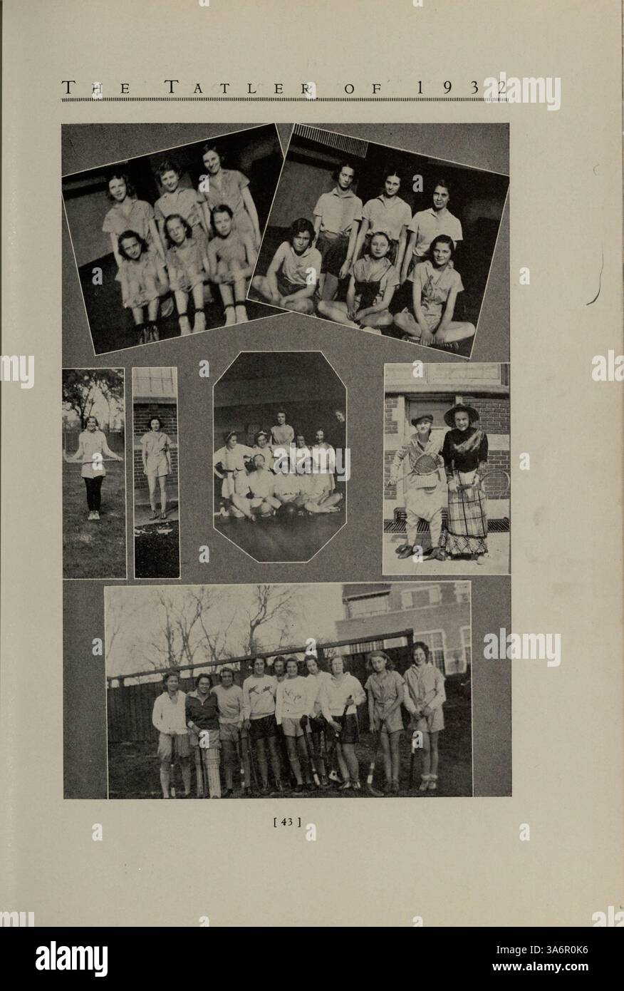 The 1932 'Tatler' yearbook from Northrop Collegiate highlights ...