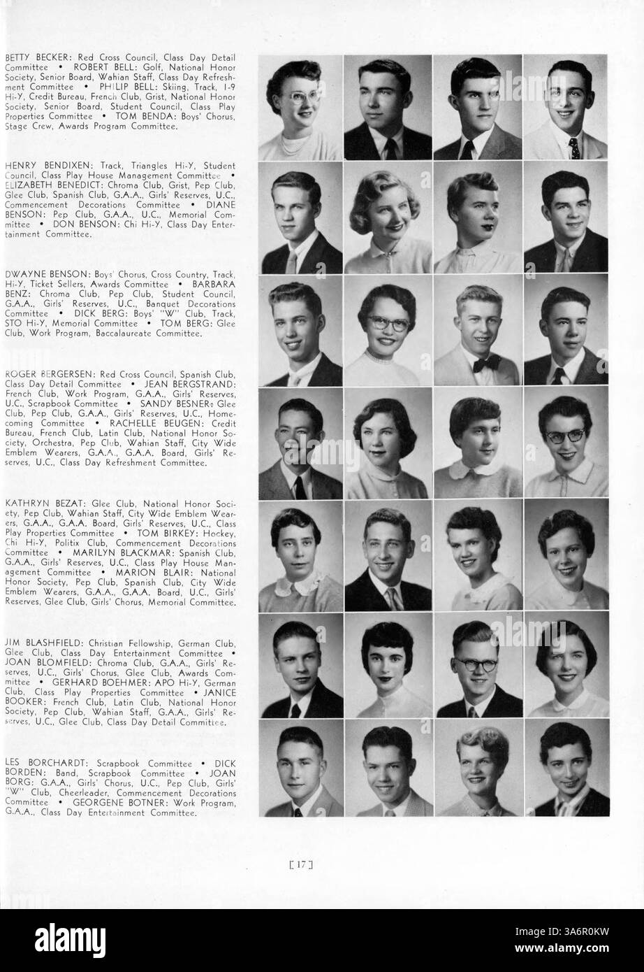 The 1954 Wahian Yearbook highlights the academic, athletic, and ...