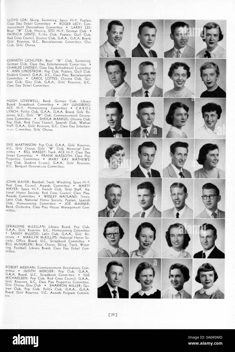 This edition of the 1954 Wahian Yearbook documents Washburn High School ...