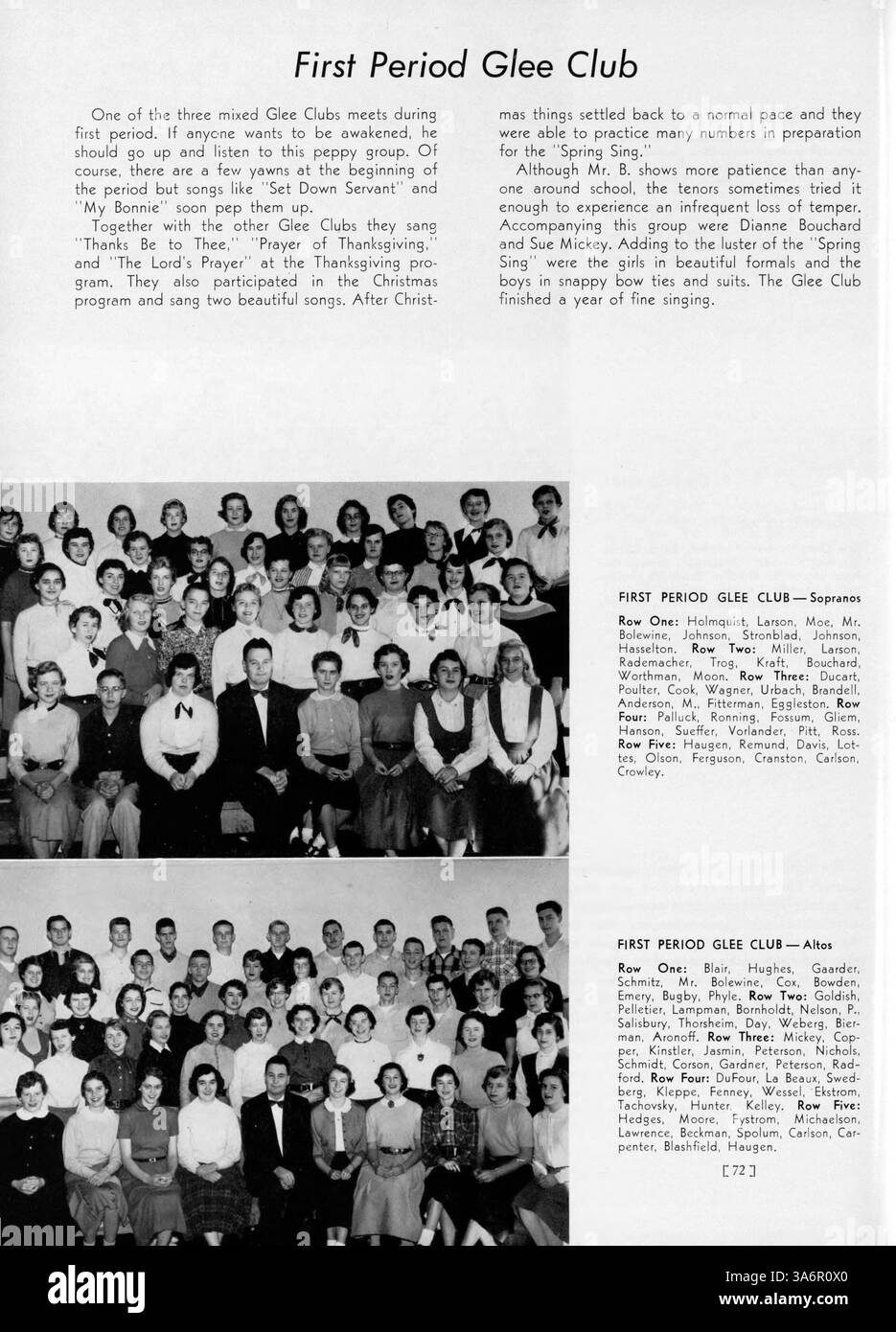 This 1954 Wahian Yearbook reflects on the 1953-1954 school year at ...