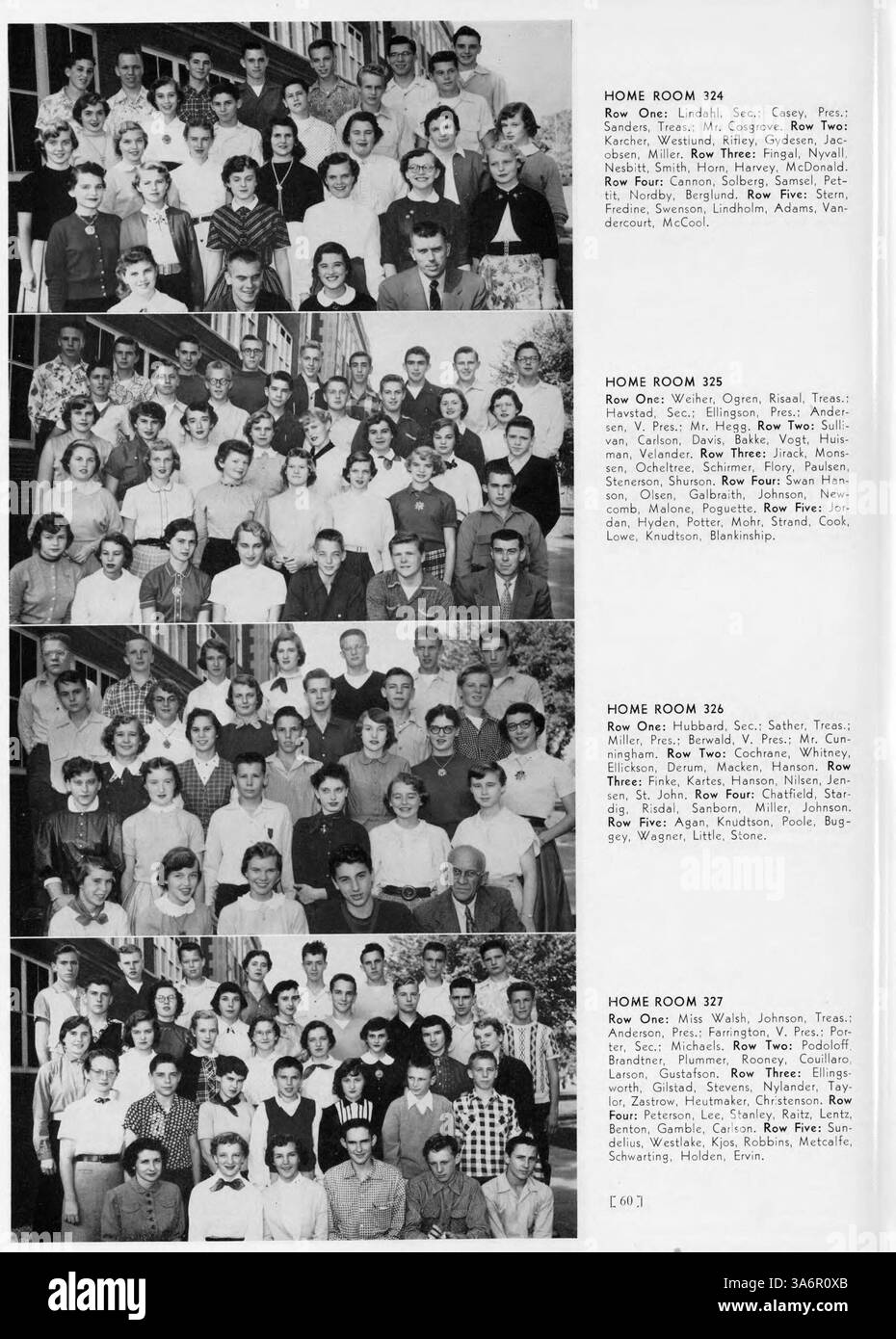 The 1954 Wahian Yearbook presents a historical overview of the 1953 ...