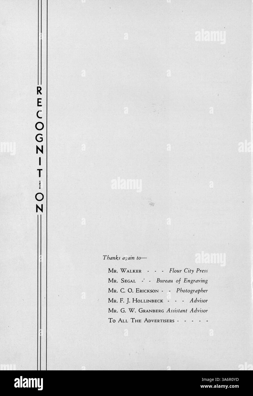 The 1935 Antler Yearbook from Minnehaha Academy captures key moments ...