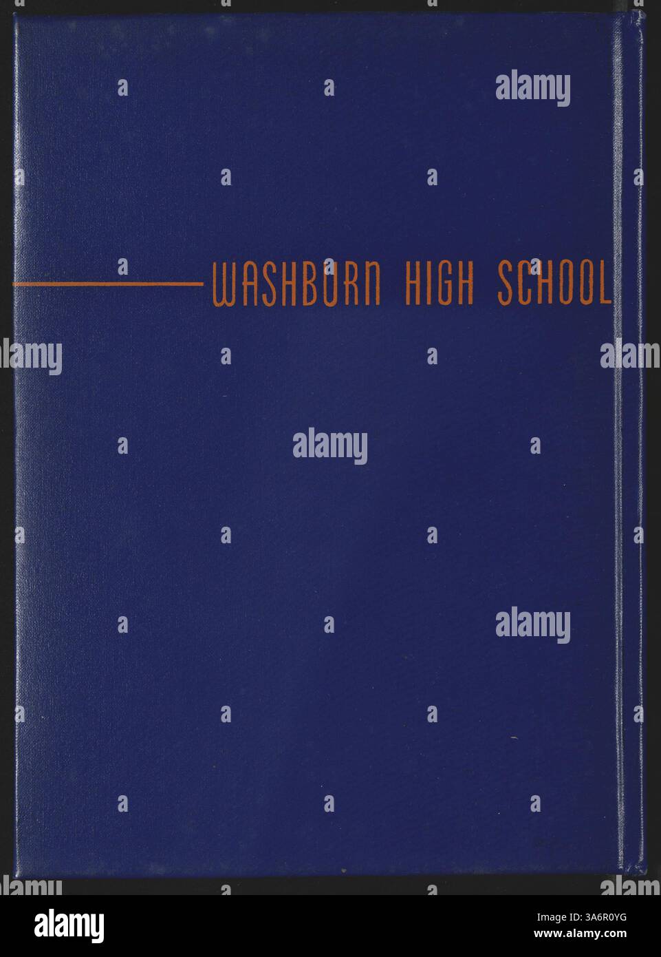 The 1954 Wahian Yearbook from Washburn High School documents the ...