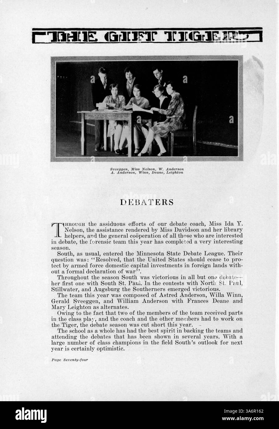 This 1929 South High Yearbook documents the significant events of the ...