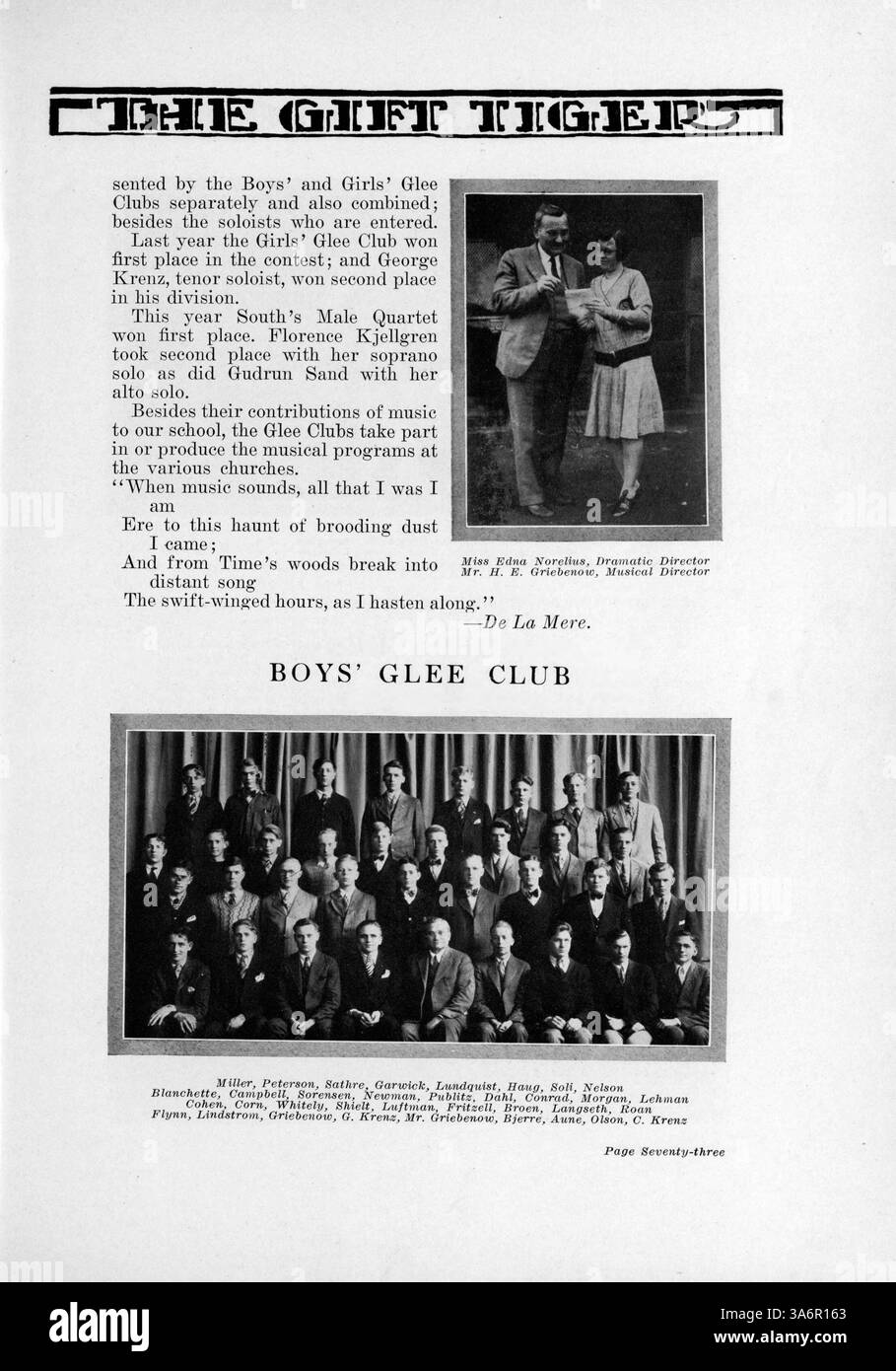 The 1929 south high yearbook features the diverse student body hi-res ...