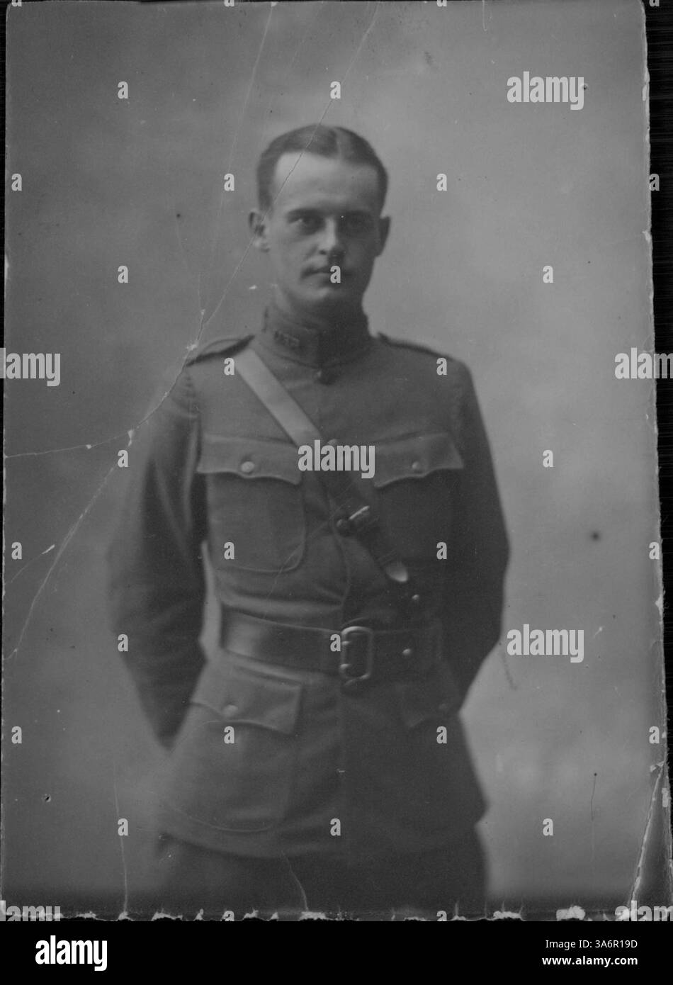 Lieutenant A. J. Robertson served in a notable military role, though ...