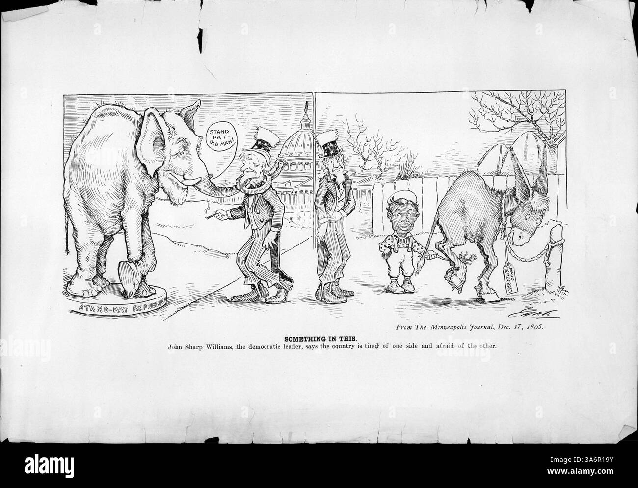 Democracy satire Black and White Stock Photos & Images - Alamy