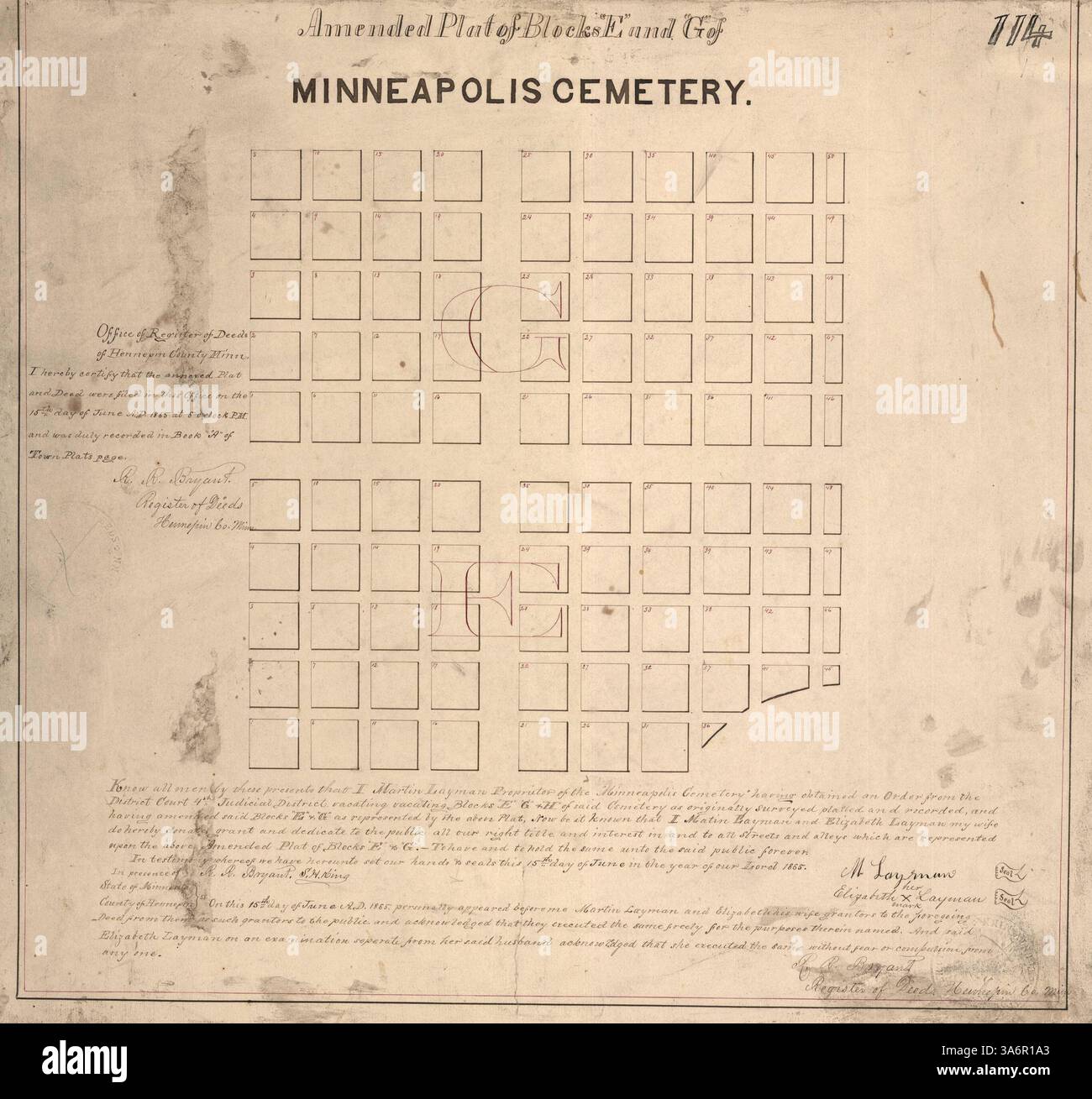 Providing a detailed map of the cemeterys layout and boundaries hi-res ...