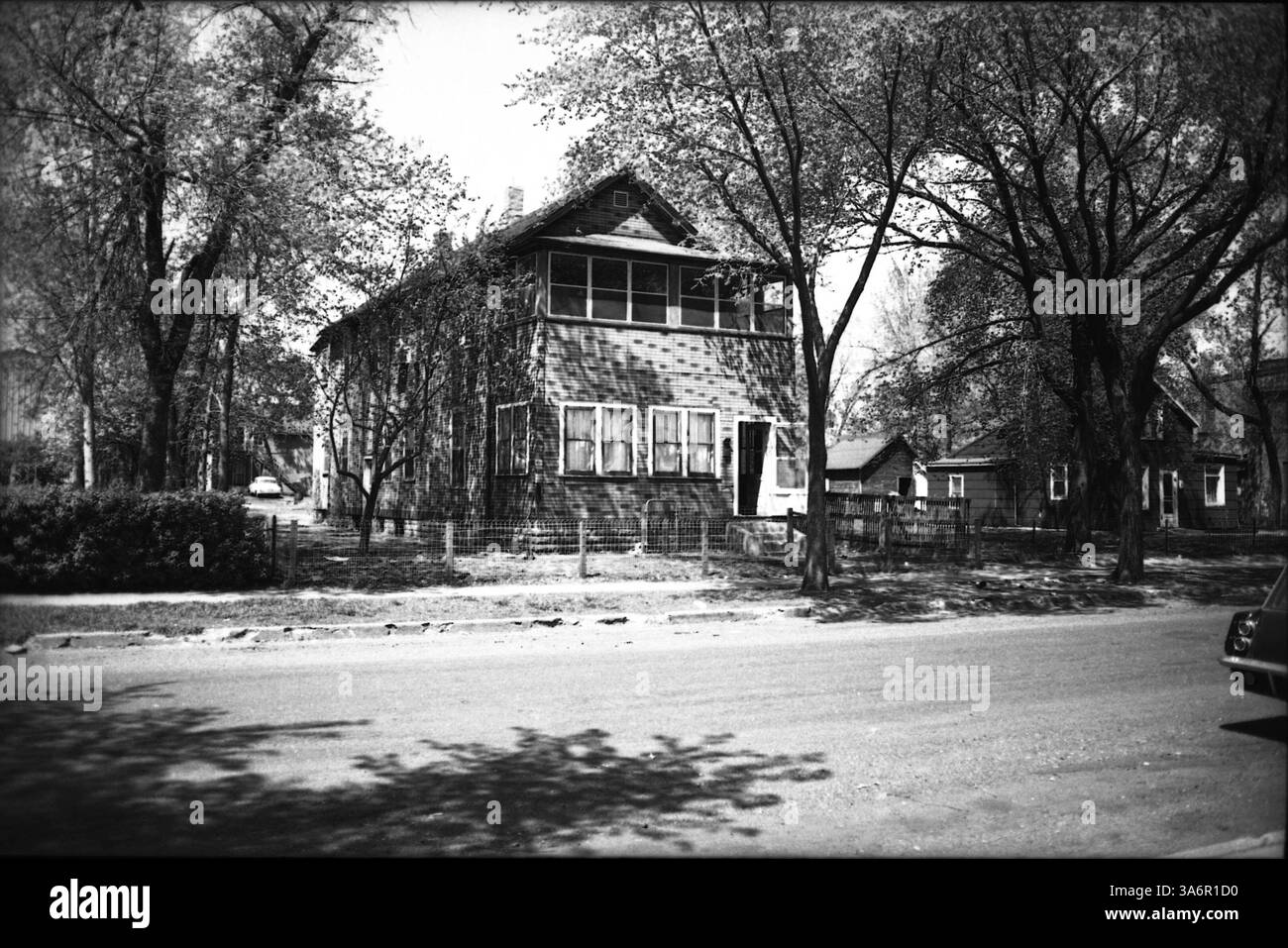 Providing a glimpse of mid 20th century suburban architecture hi-res ...