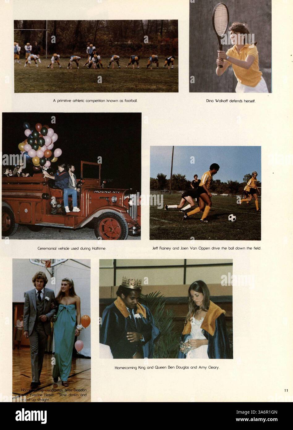 Yearbook captures key highlights of the 1981 1982 school year hi-res ...
